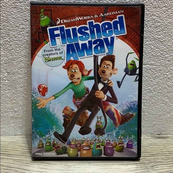 Media | Flushed Away Dvd Movie | Poshmark